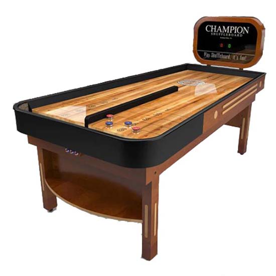 Bank Shot 7ft Shuffleboard Table by Champion Shuffleboards ...
