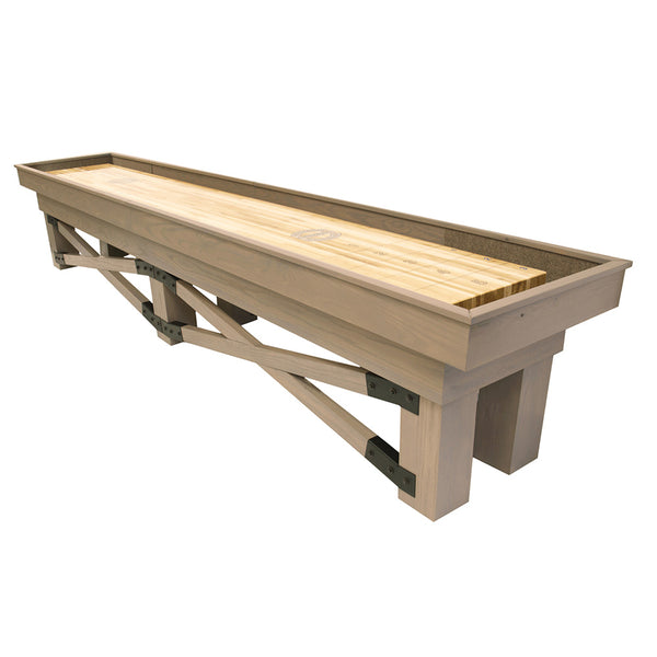 Rustic Shuffleboard Table by Champion Shuffleboards – ShuffleBoards.com